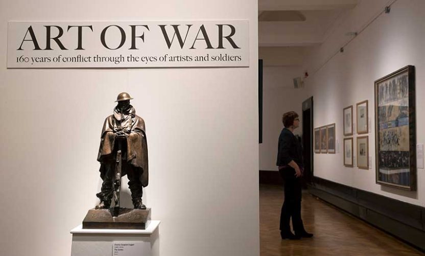 War artist shares stories of conflict and human endurance in talk at ...