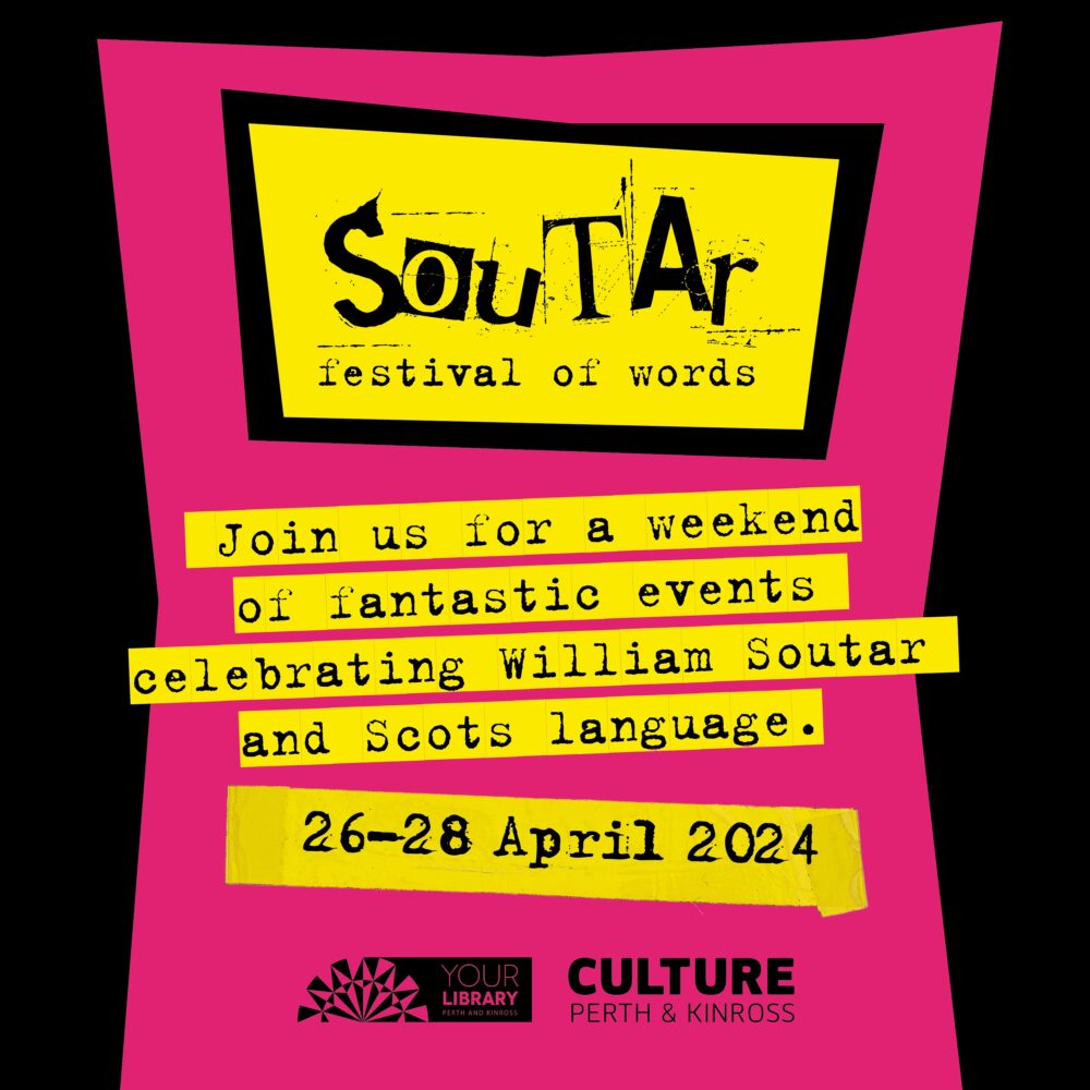 The Wee Soutar Festival of Words takes place this April to celebrate ...